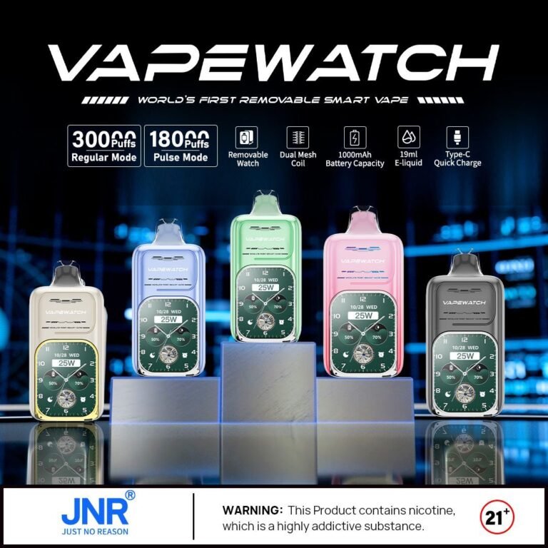 JNR VapeWatch 30K – Cigarette Électronique et Montre Connectée | Jusqu ...